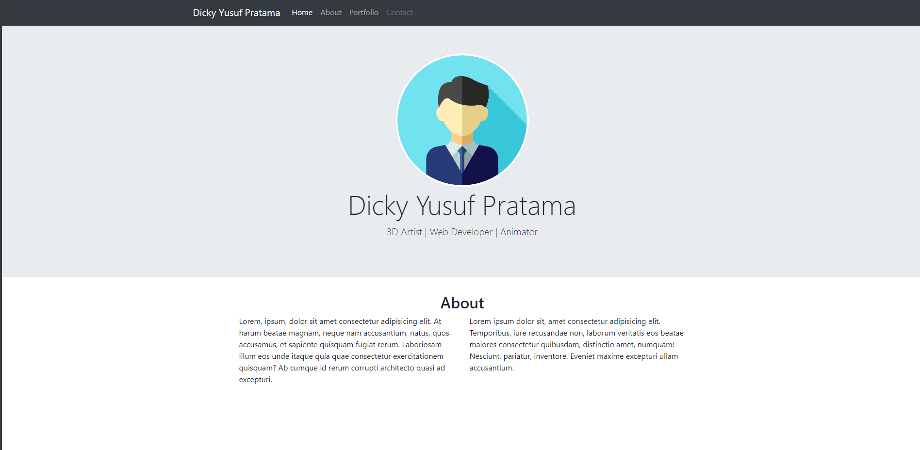 Portofolio Tailwind CSS
